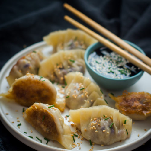 Gyoza s junetinom i povrćem + video upute za motanje - like chocolate